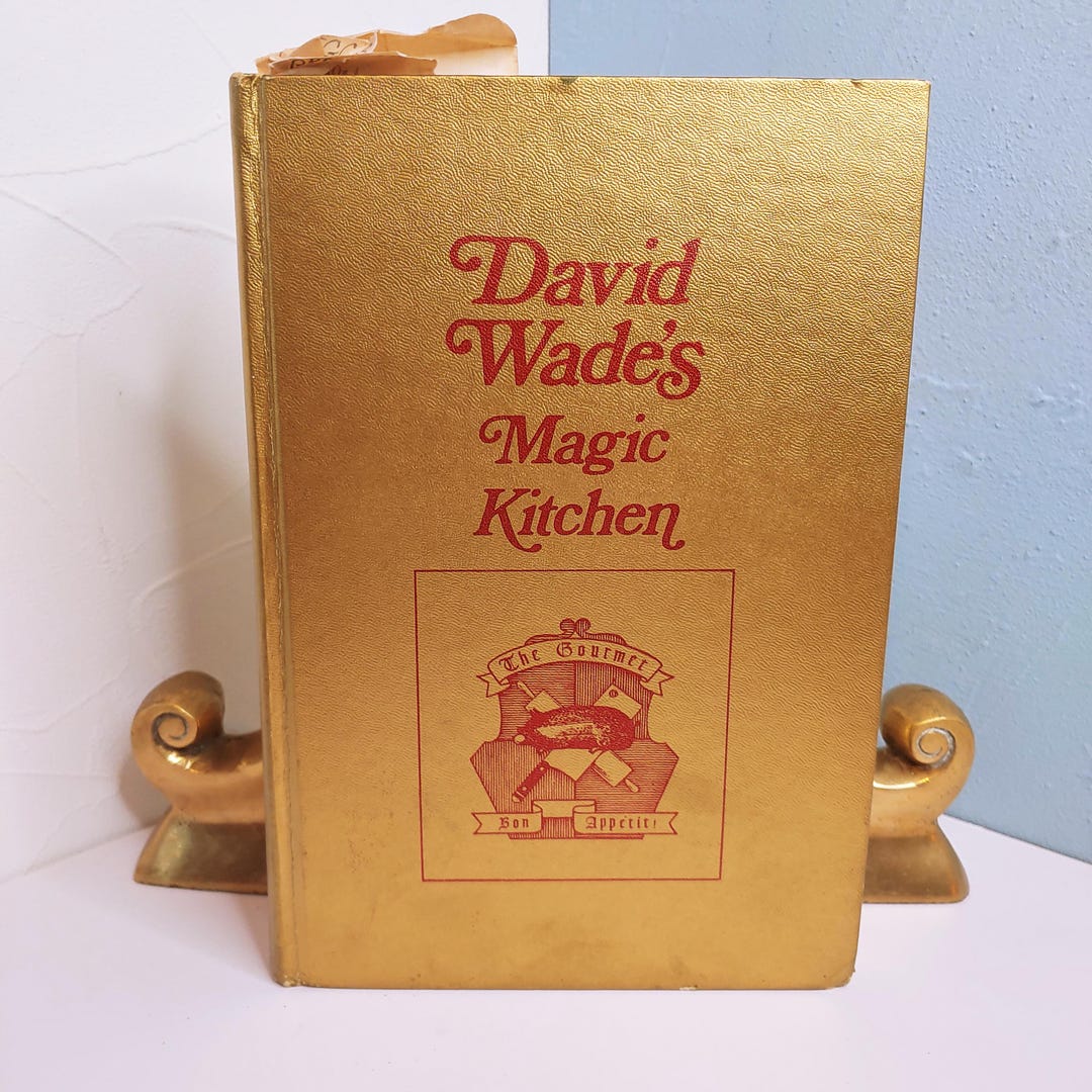 David Wade's Magic Kitchen, Vintage Gold Cookbook, 1973, Local TV ...
