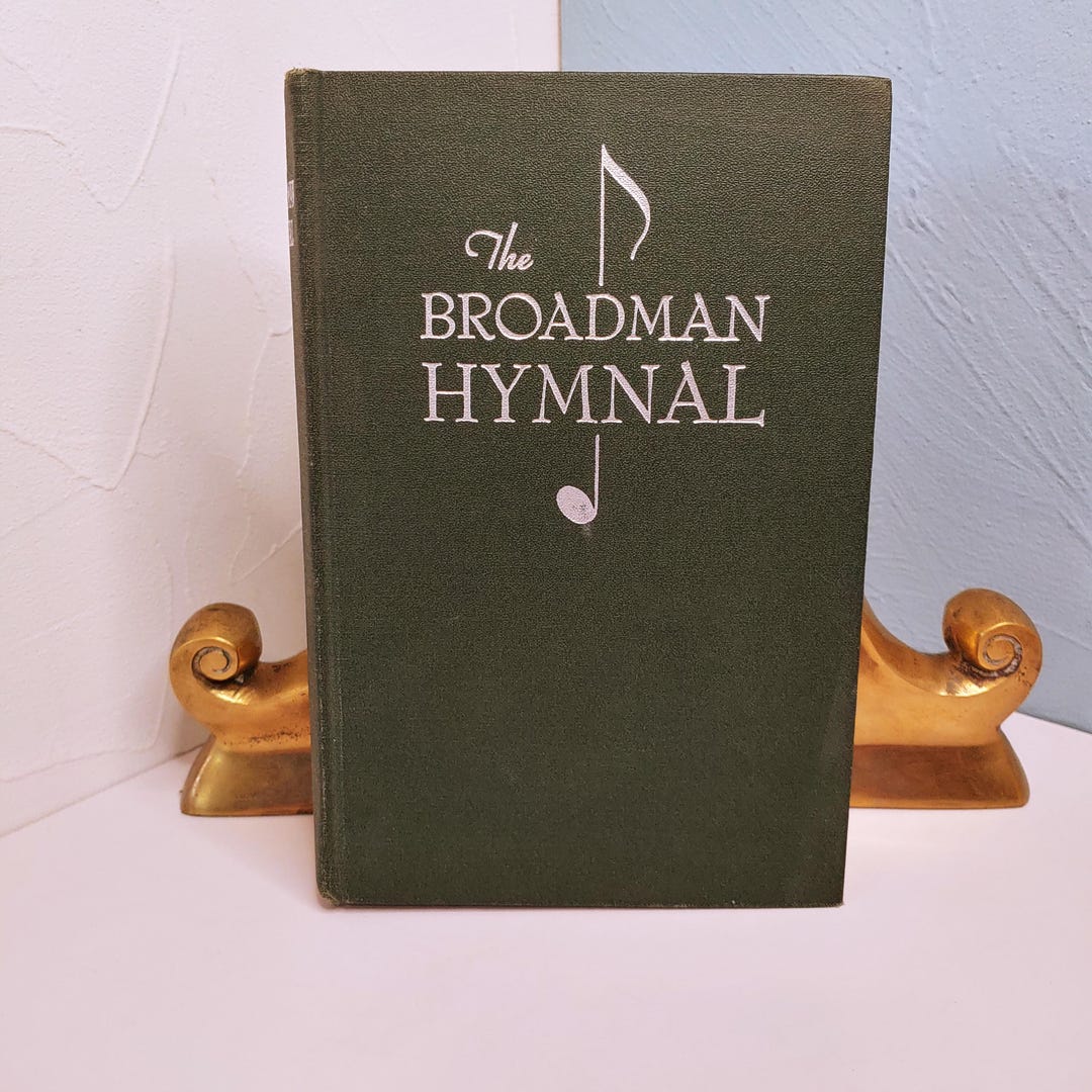 Broadman Hymnal, B. B. Mckinney, Editor, Broadman Press, 1940, Vintage ...