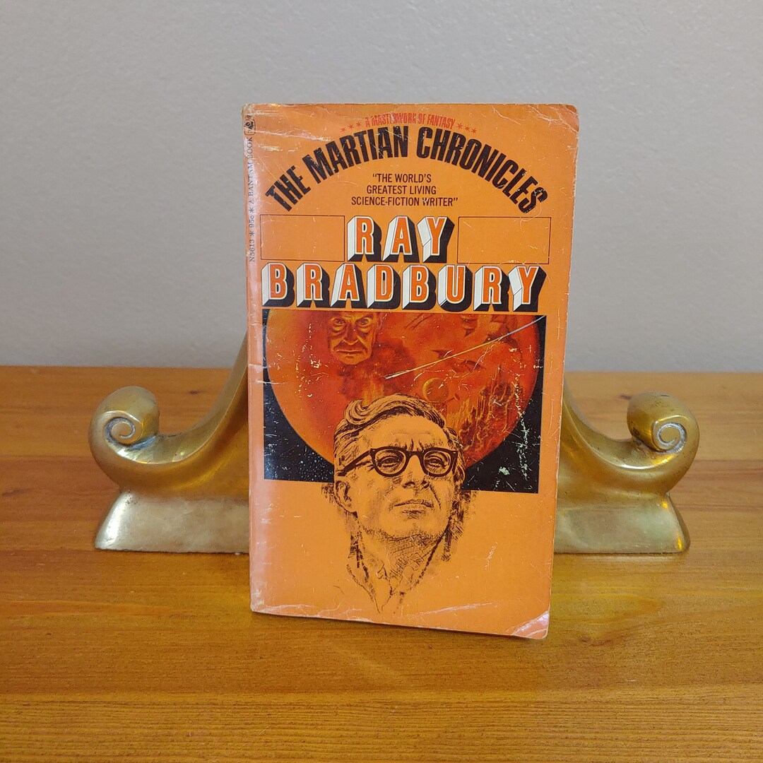 Ray Bradbury the Martian Chronicles, Bantam Science Fiction Paperback ...