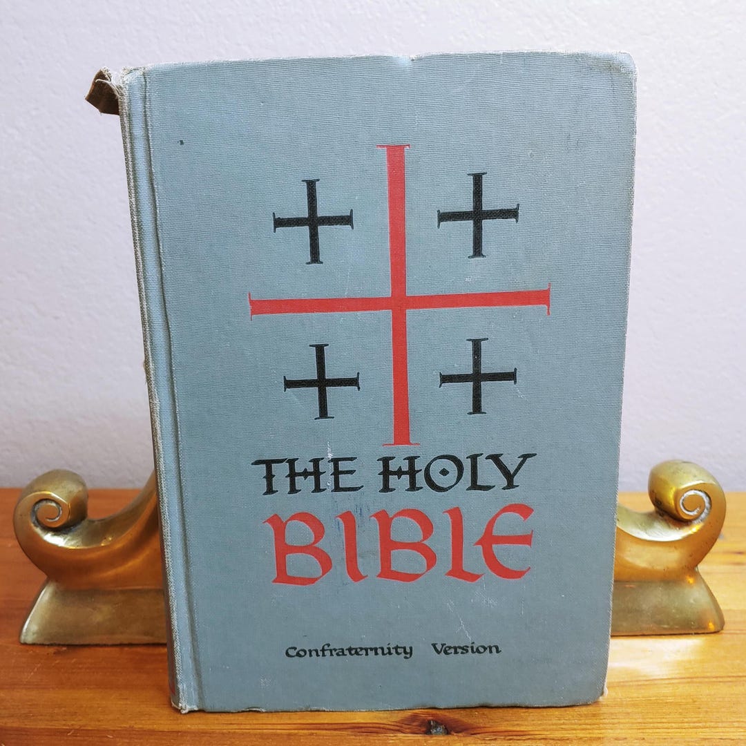 Confraternity Version of the Holy Bible, New American Catholic Edition ...