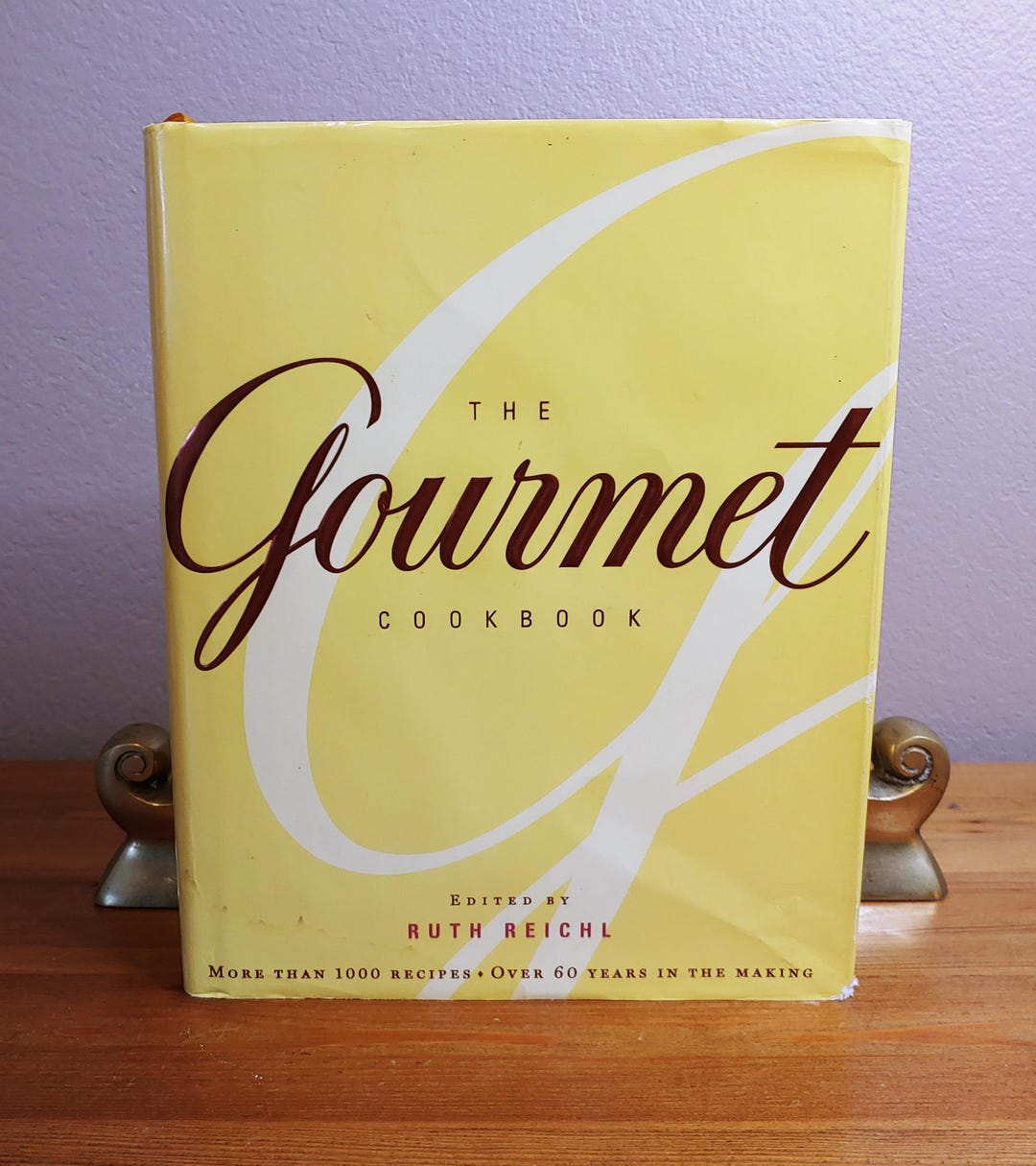 The Gourmet Cookbook, Ruth Reichl, HC/DJ, 2004, Large Cook Book With ...