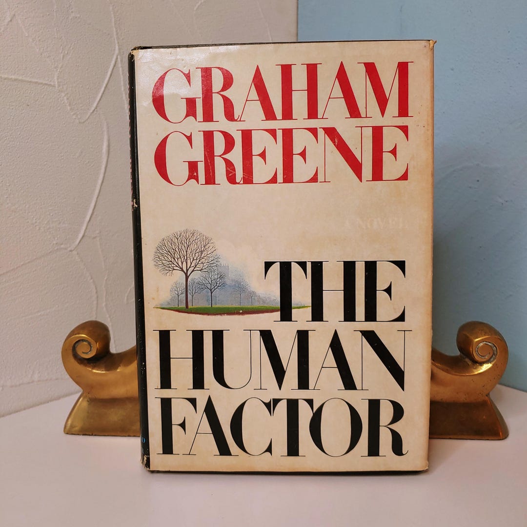 Graham Greene, the Human Factor, 1978, HC/DJ, BCE, Simon and Schuster ...