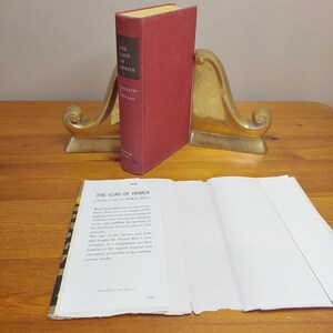 The Iliad of Homer, Translated by Ennis Rees, HC/DJ, 1963 1st Printing ...