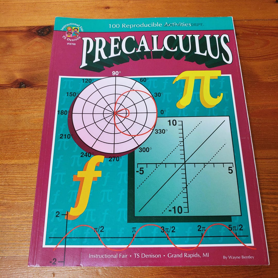 Precalculus, 100 Reproducible Activities, Instructional Fair, Softcover ...