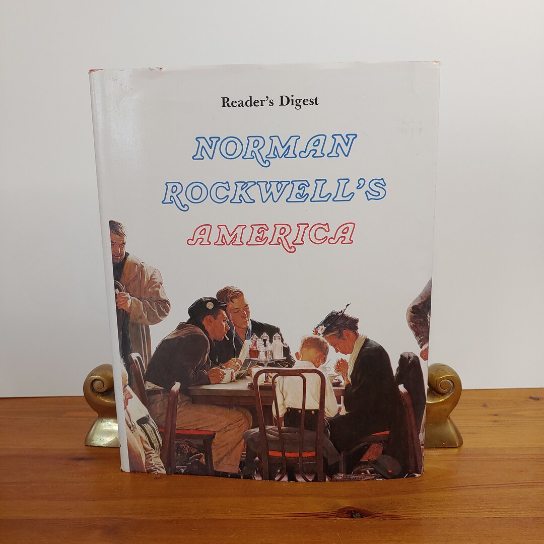 Norman Rockwell's America, Reader's Digest Edition, 1976, HC/DJ, Coffee ...