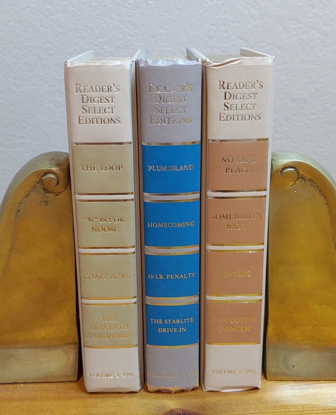 3 Reader's Digest Condensed Books, Selection Editions, 1998 and 1999, 1 ...