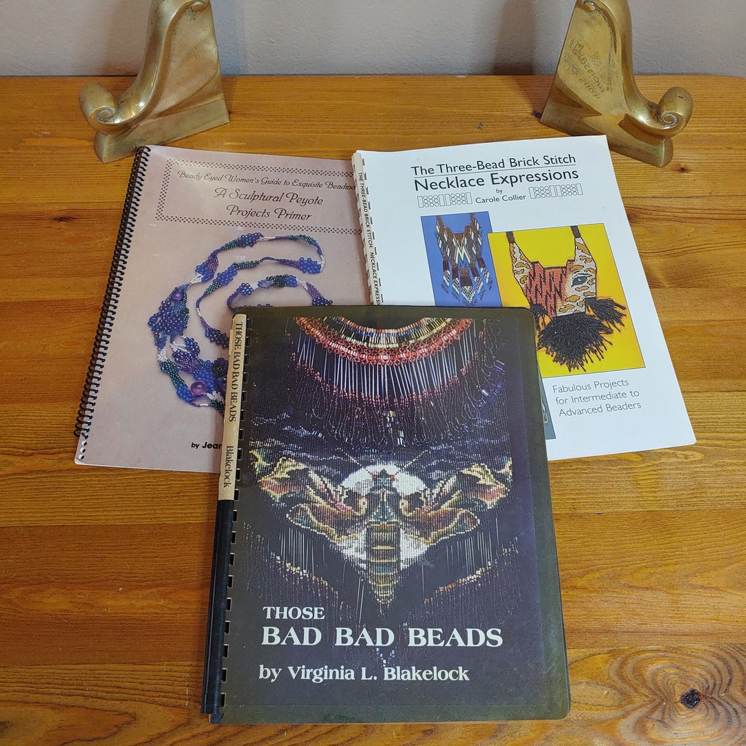 3 Bead Work Books Necklace Expressions Those Bad Bad Beads A Sculptural ...