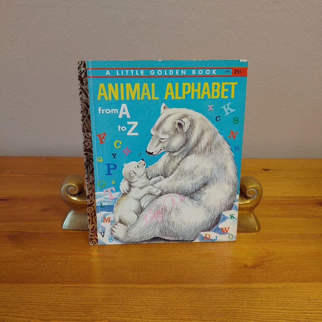 Animal Alphabet From A to Z A Little Golden Book, Barbara Shook Hazen ...