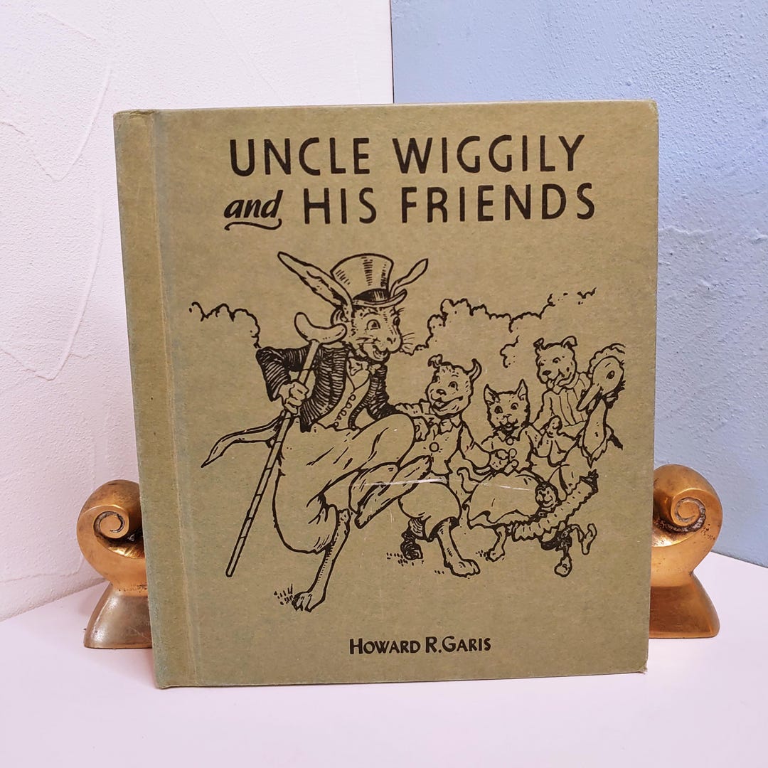 Uncle Wiggly and Friends, Howard Garis, Platt & Munk, Vintage Hardcover ...