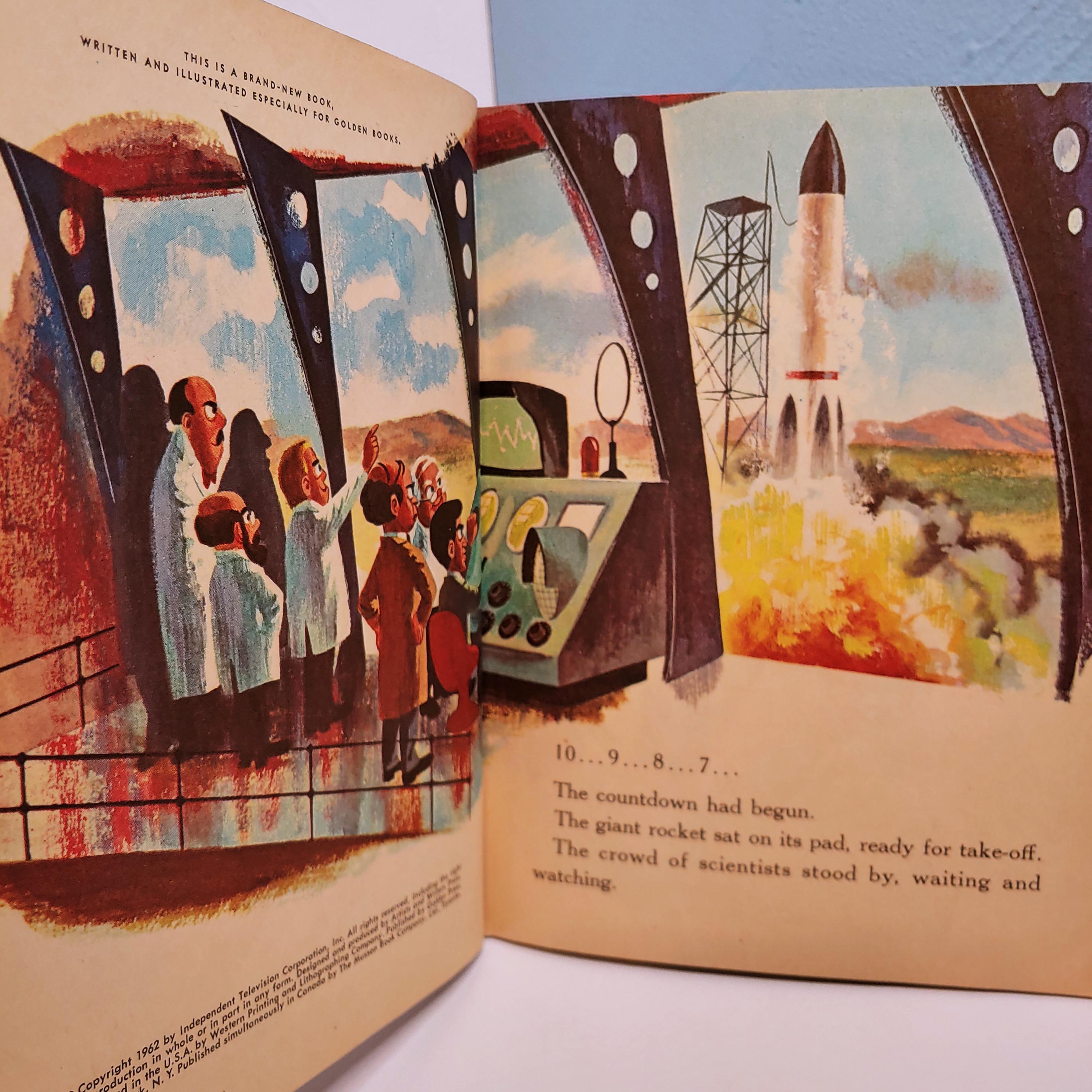 Supercar, A Little Golden Book, George Sherman, Mel Crawford, 1962 "a ...