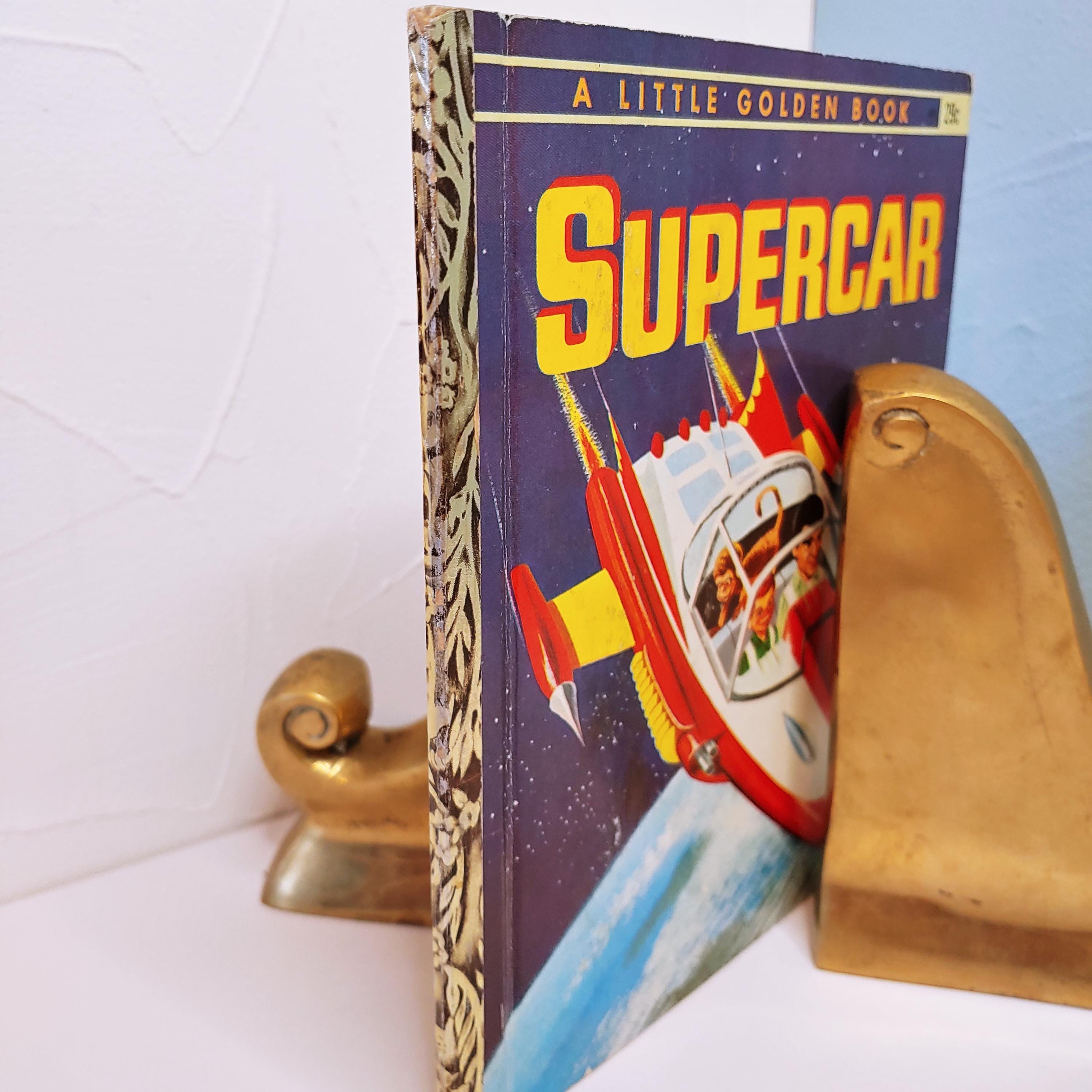 Supercar, A Little Golden Book, George Sherman, Mel Crawford, 1962 "a ...