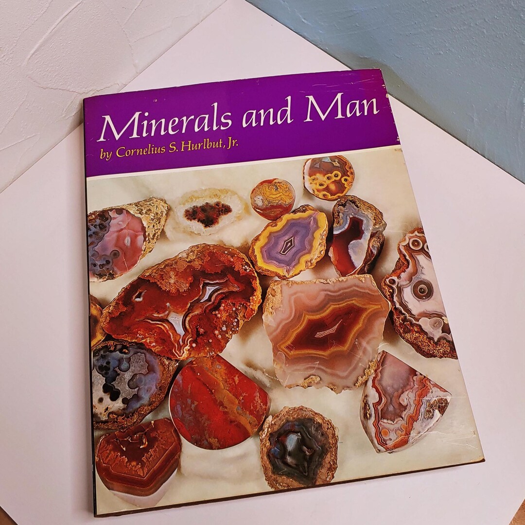 Minerals and Man, Cornelius S. Hurlbut, Jr., 1970, 3rd Prntg, Random ...