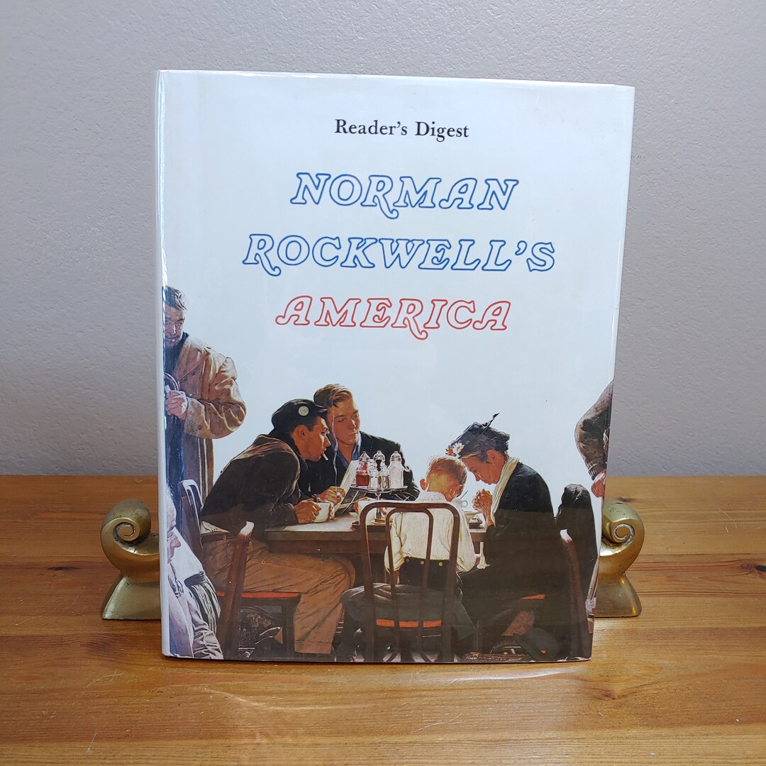 Norman Rockwell's America, Reader's Digest Edition, 1976, HC/DJ, Coffee ...