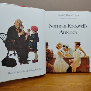 Norman Rockwell's America, Reader's Digest Edition, 1976, HC/DJ, Coffee ...