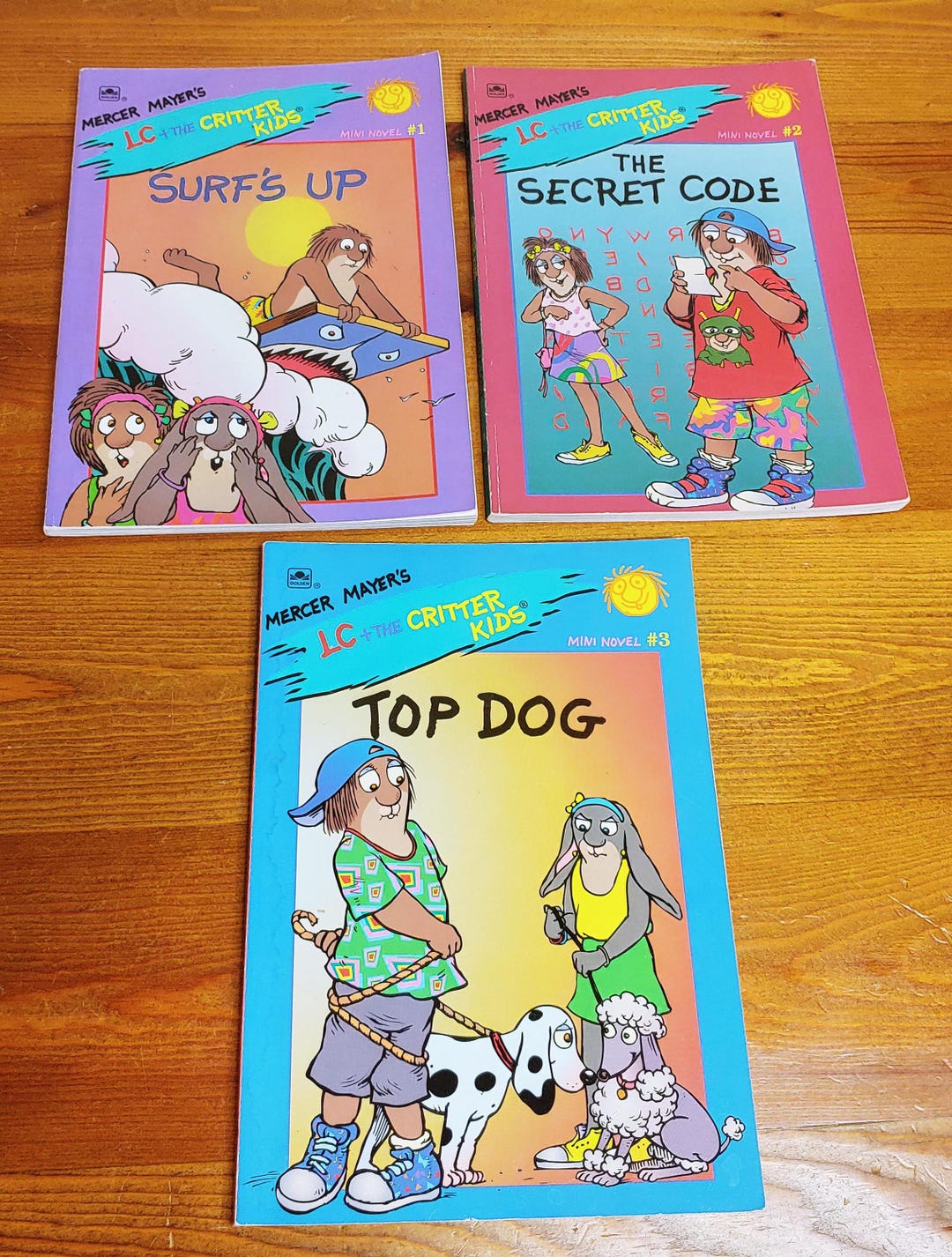 90's Children's Book Lot, Mercer Mayer's LC and the Critter Kids, Set ...