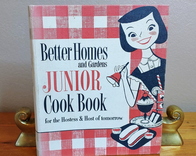 Better Homes and Gardens Junior Cook Book, 1st Edition, 1955, 3-ring ...