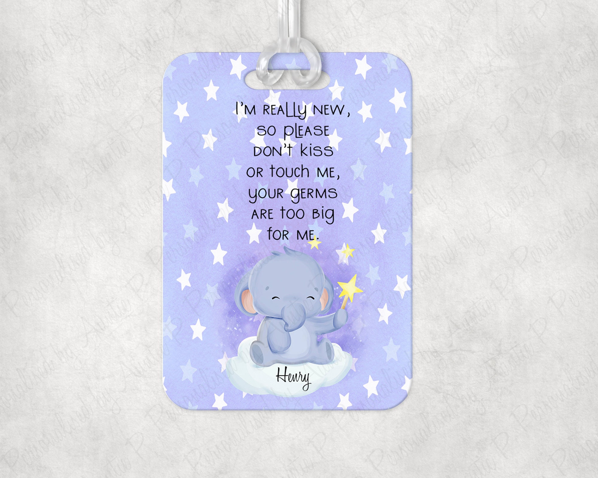 Baby Pram Tags - Don't Touch Pram Tag - Gifts for Babies - New Born ...