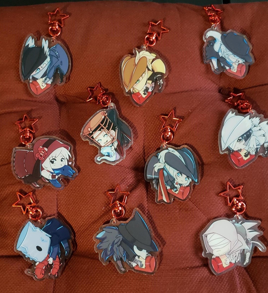 Bloodborne Bloodmoon Dark Souls Charm Keychain - Etsy