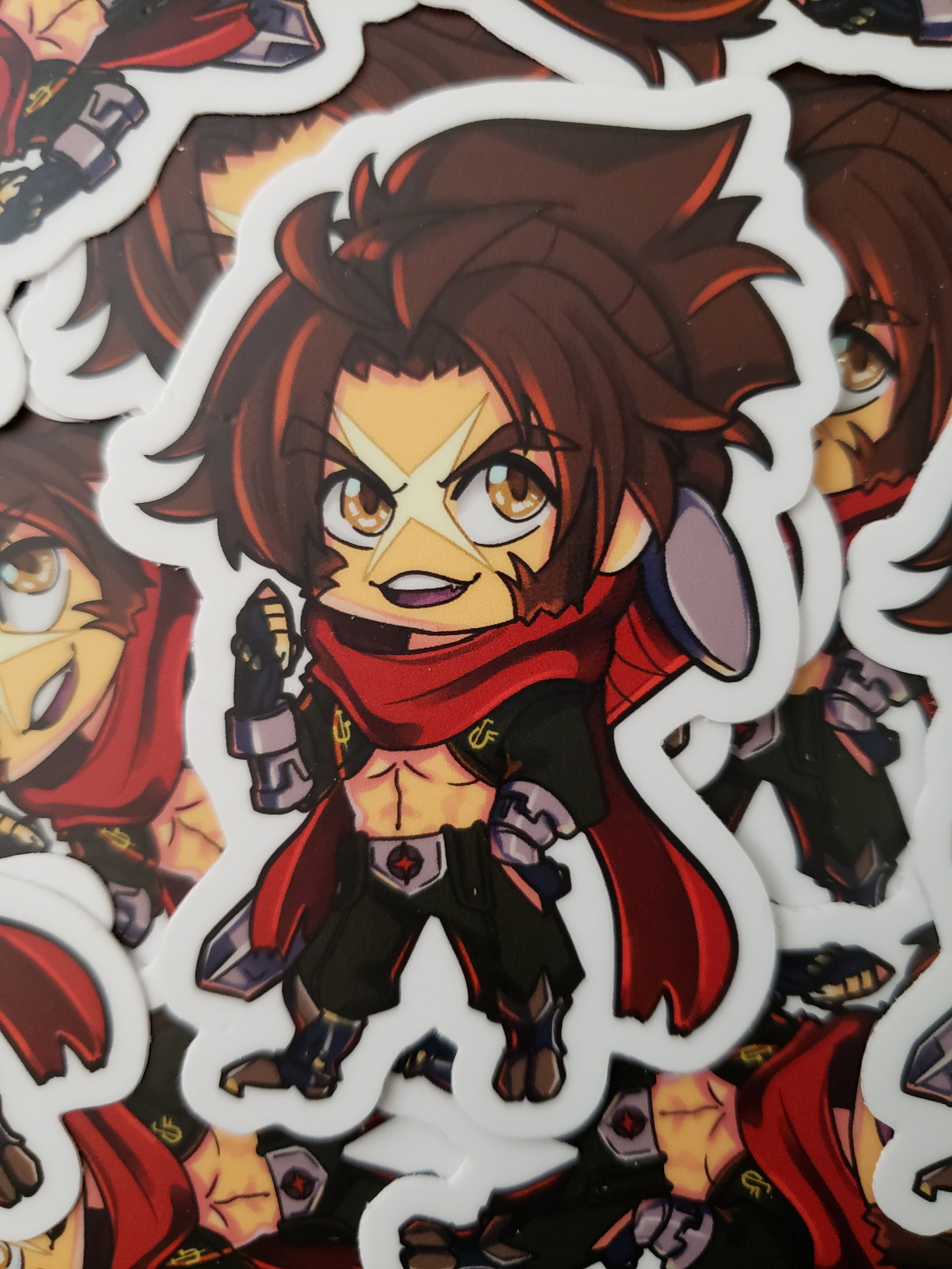 Blazblue 3 Inch Matte Vinyl Stickers | Etsy