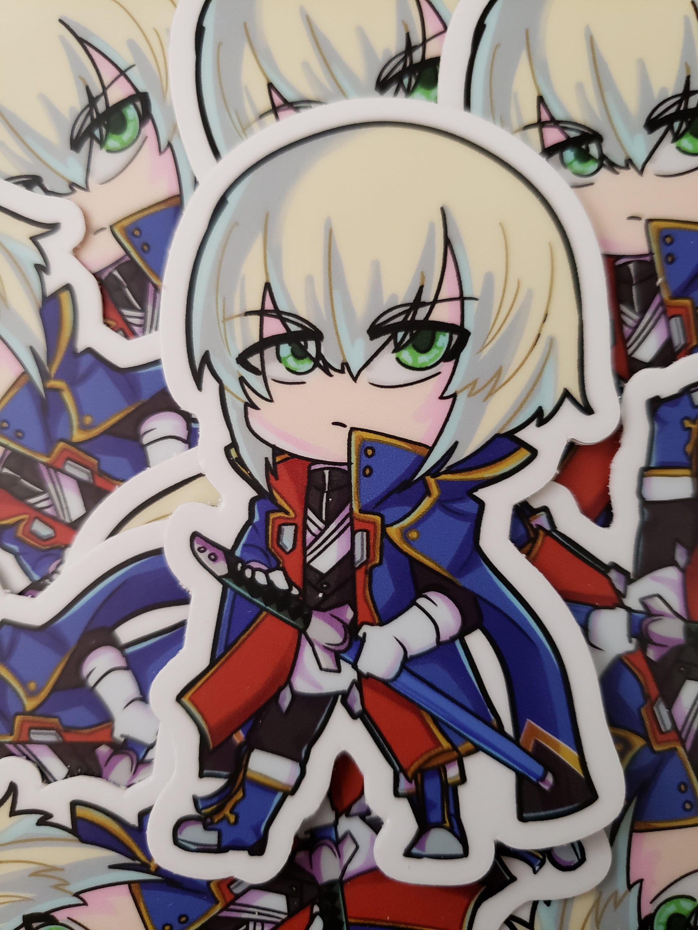 Blazblue 3 Inch Matte Vinyl Stickers | Etsy