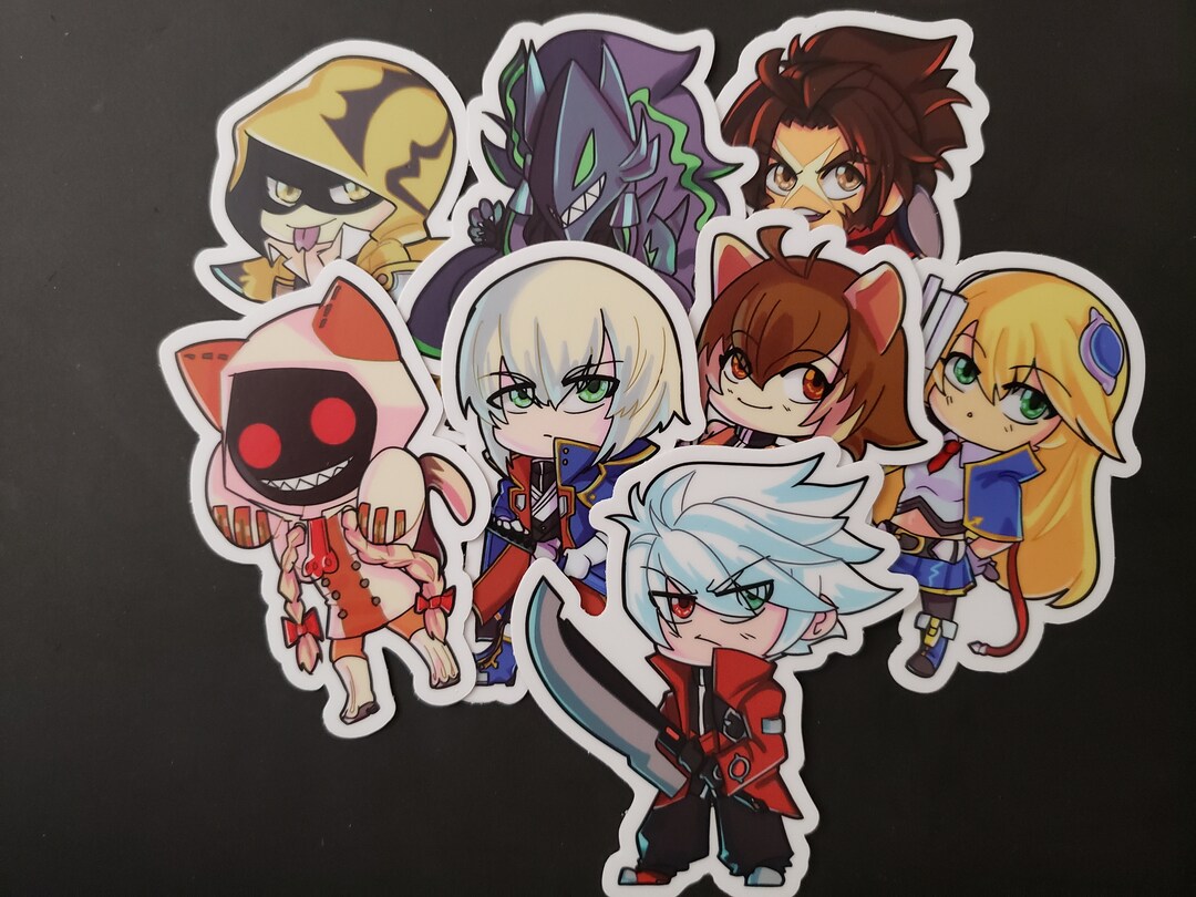 Blazblue 3 Inch Matte Vinyl Stickers - Etsy