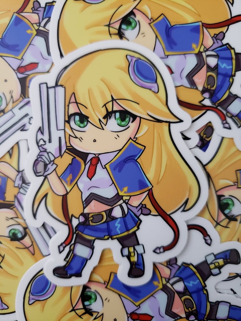 Blazblue 3 Inch Matte Vinyl Stickers | Etsy