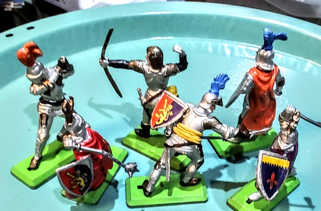 Britians Deetail 1971 Knight Figures. Free Shipping in the Continental ...