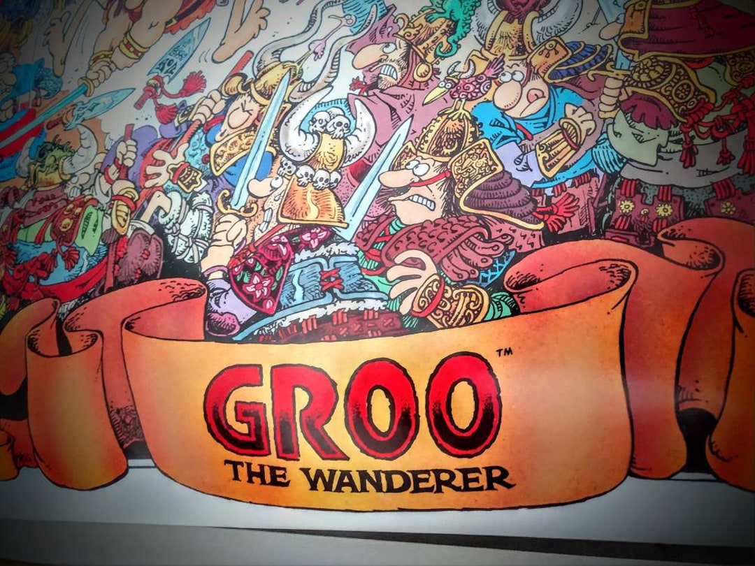 Groo the Wanderer Poster 1987 22 X 34 Inches Never - Etsy