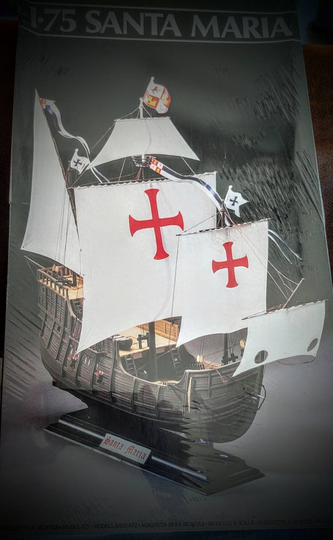 Santa Maria Model Kit by Heller Humbrol, Vintage New in Box, Made in ...