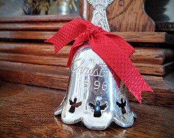 Engraved Silver Bell - Etsy