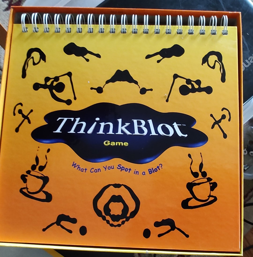 Thinkblot Game for 2 to 6 Players. Free Shipping in the Continental ...