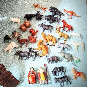 ARCO Noah's Ark 1972 Playset With Box. Free Shipping in the Continental ...