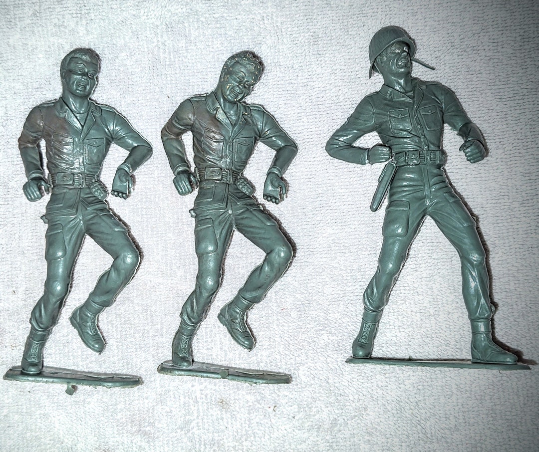 Vintage 5 Inch MPC Battle Buddies 1960's Toy Soldiers. Free Shipping in ...