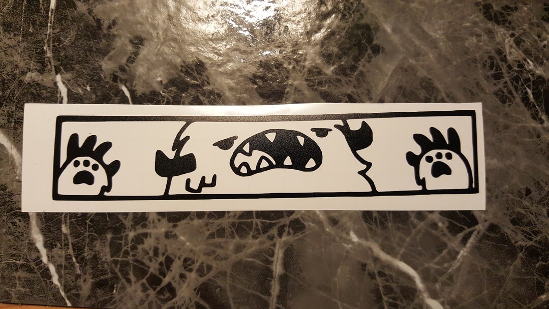 Yeti Vinyl Sticker - Sk8 the Infinity - Etsy