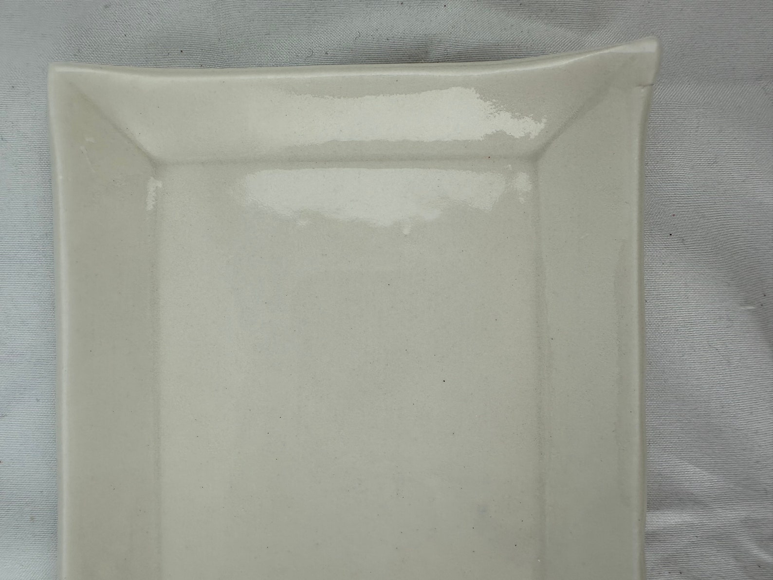 Rectangular Plate. White Porcelain Clay, Glossy Glaze. 7x4x.5” - Etsy