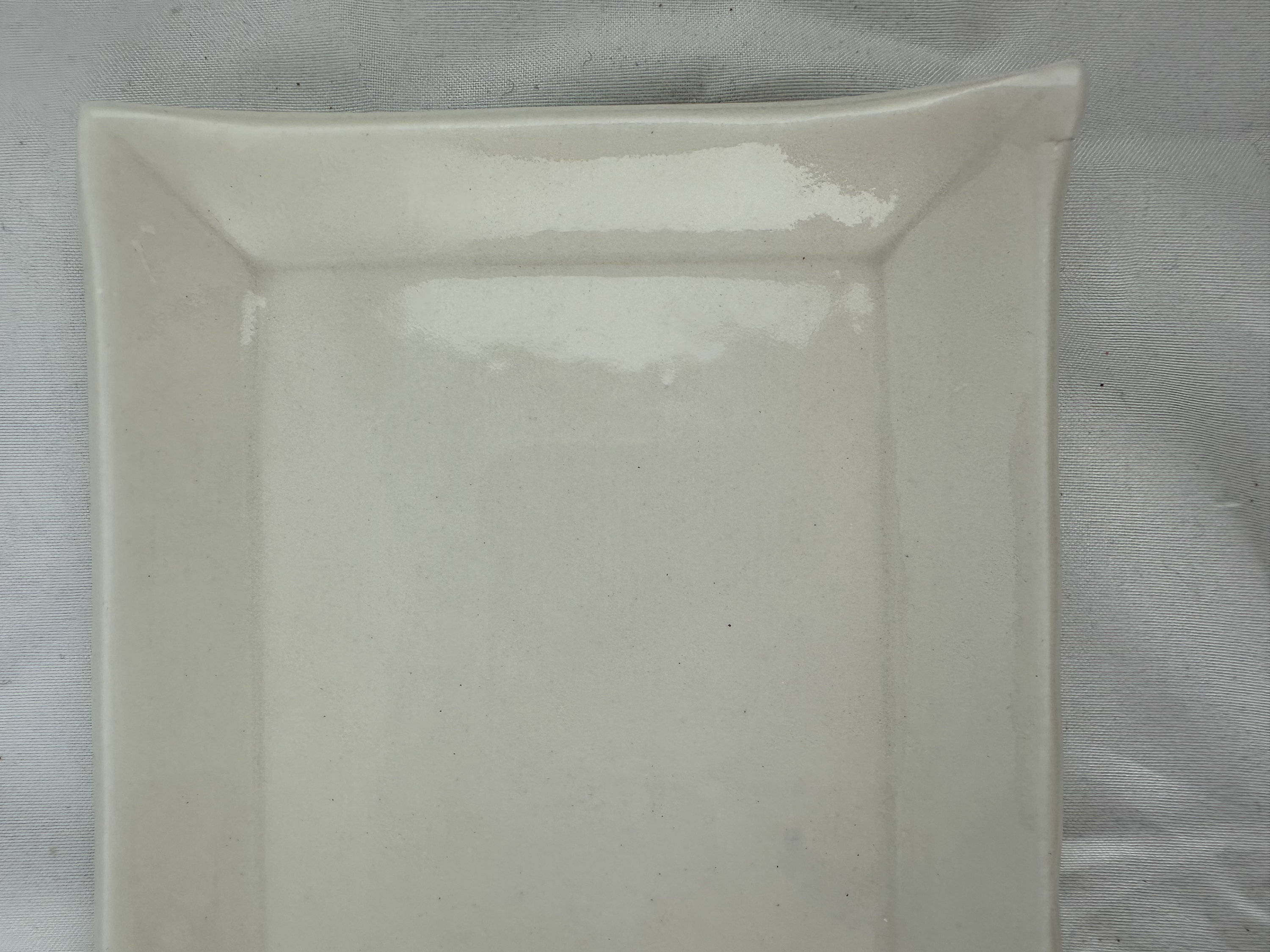 Rectangular Plate. White Porcelain Clay, Glossy Glaze. 7x4x.5” - Etsy