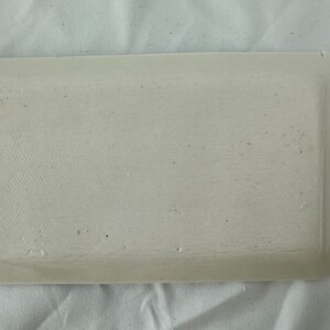 Rectangular Plate. White Porcelain Clay, Glossy Glaze. 7x4x.5” - Etsy