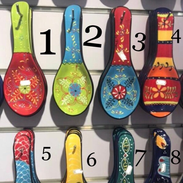 Ceramic Spoon Holder - Etsy