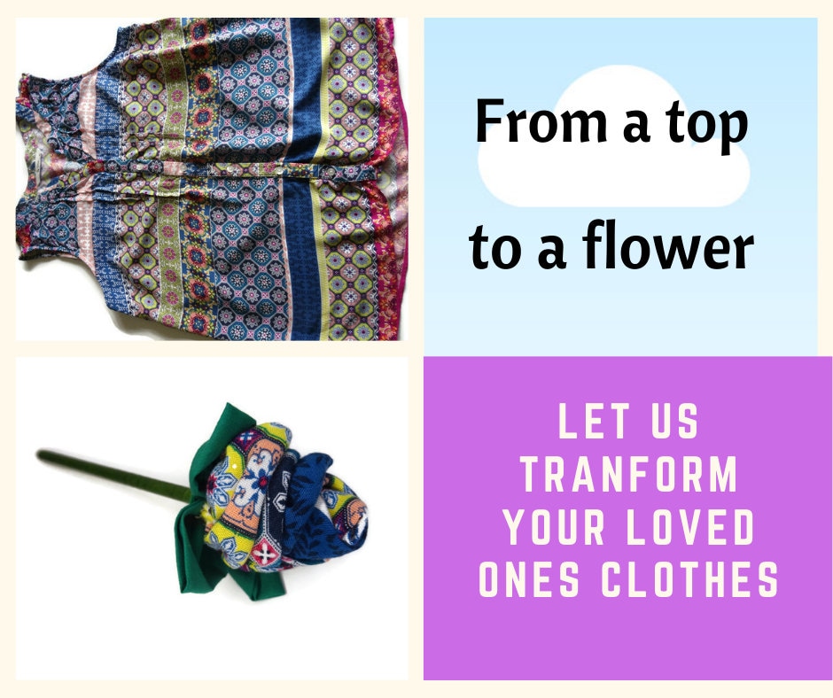 Loved ones clothes memory gift Remembrance gift memory | Etsy