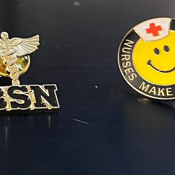 Nurse Enamel Pin - Etsy