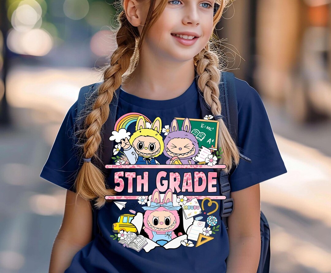 Labubu Shirt Labubu School Shirt Lafufu Back to School Shirt Pre-k ...