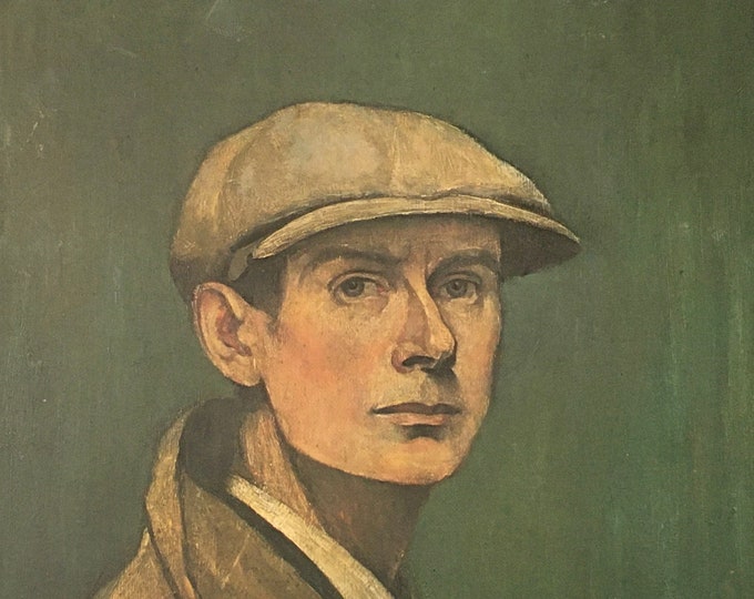 Original Vintage Print 1978 by L.S. Lowry. Self-portrait (1925 ...