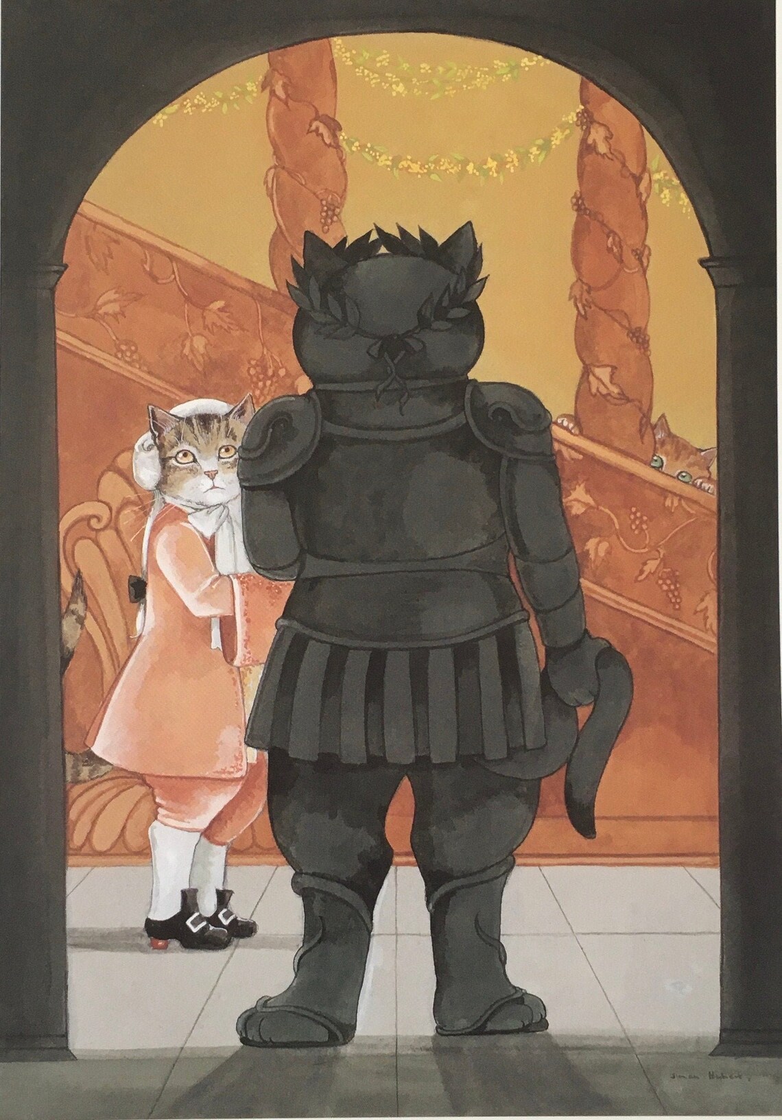 Original Vintage Print by Susan Herbert 1997. Opera Cats. Don - Etsy