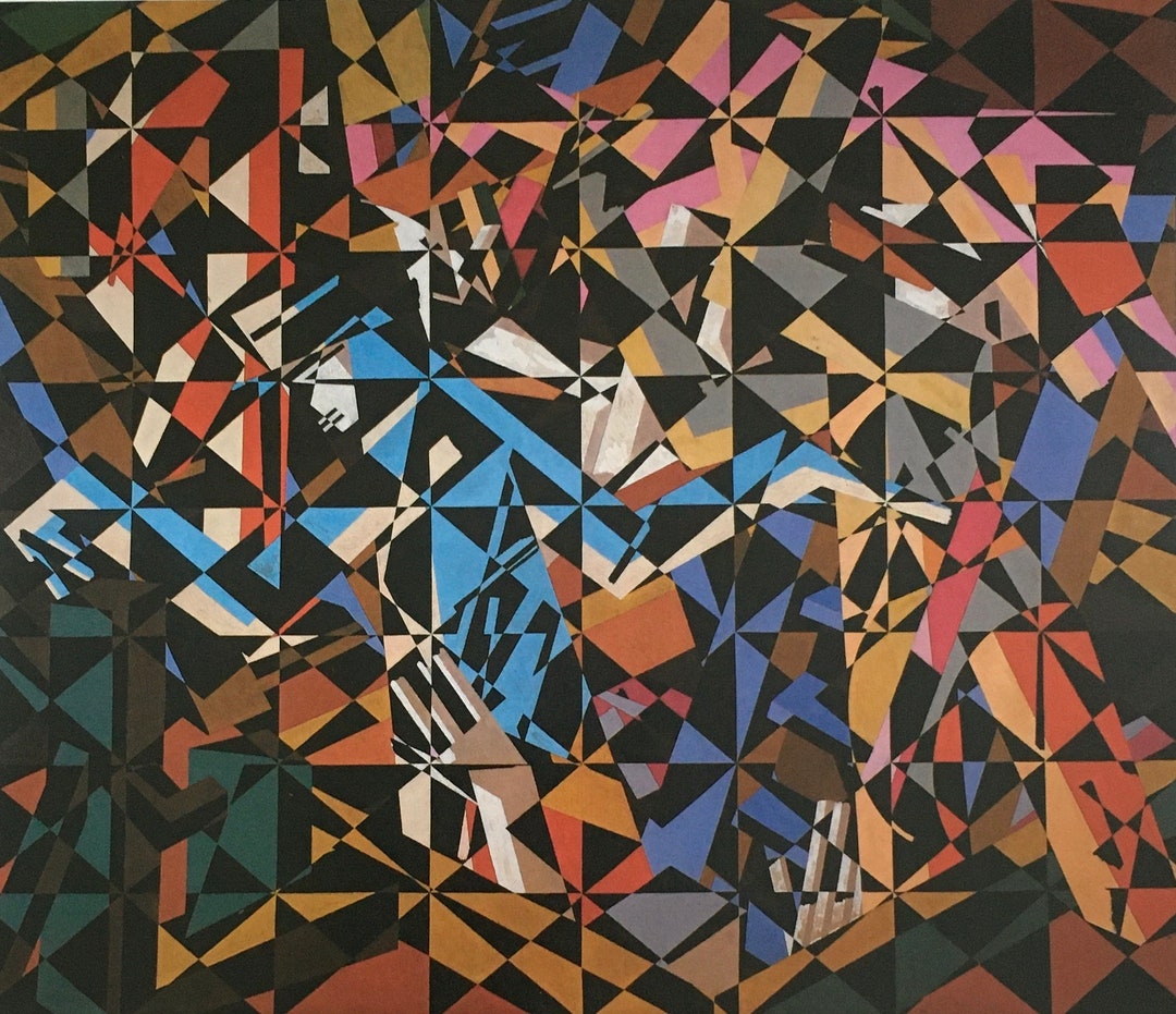 Original Vintage Print 1987 by David Bomberg. in the Hold (1913-14 ...