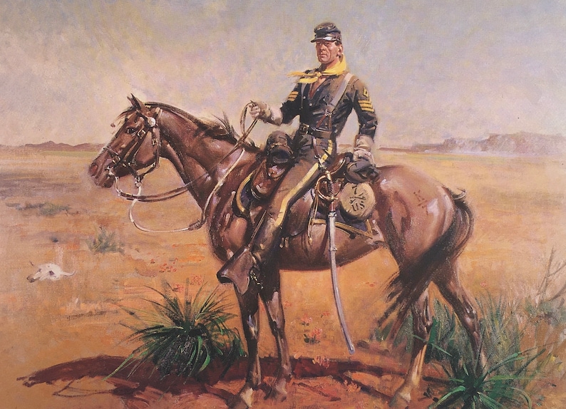 Original Vintage Print 1993 by Terence Cuneo. British Painter, Sergeant ...