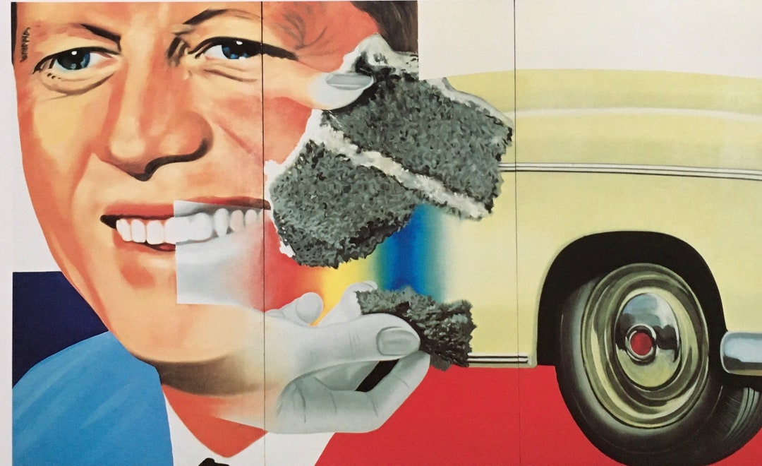 Original Vintage Print 1998 by James Rosenquist. President Elect (1960 ...