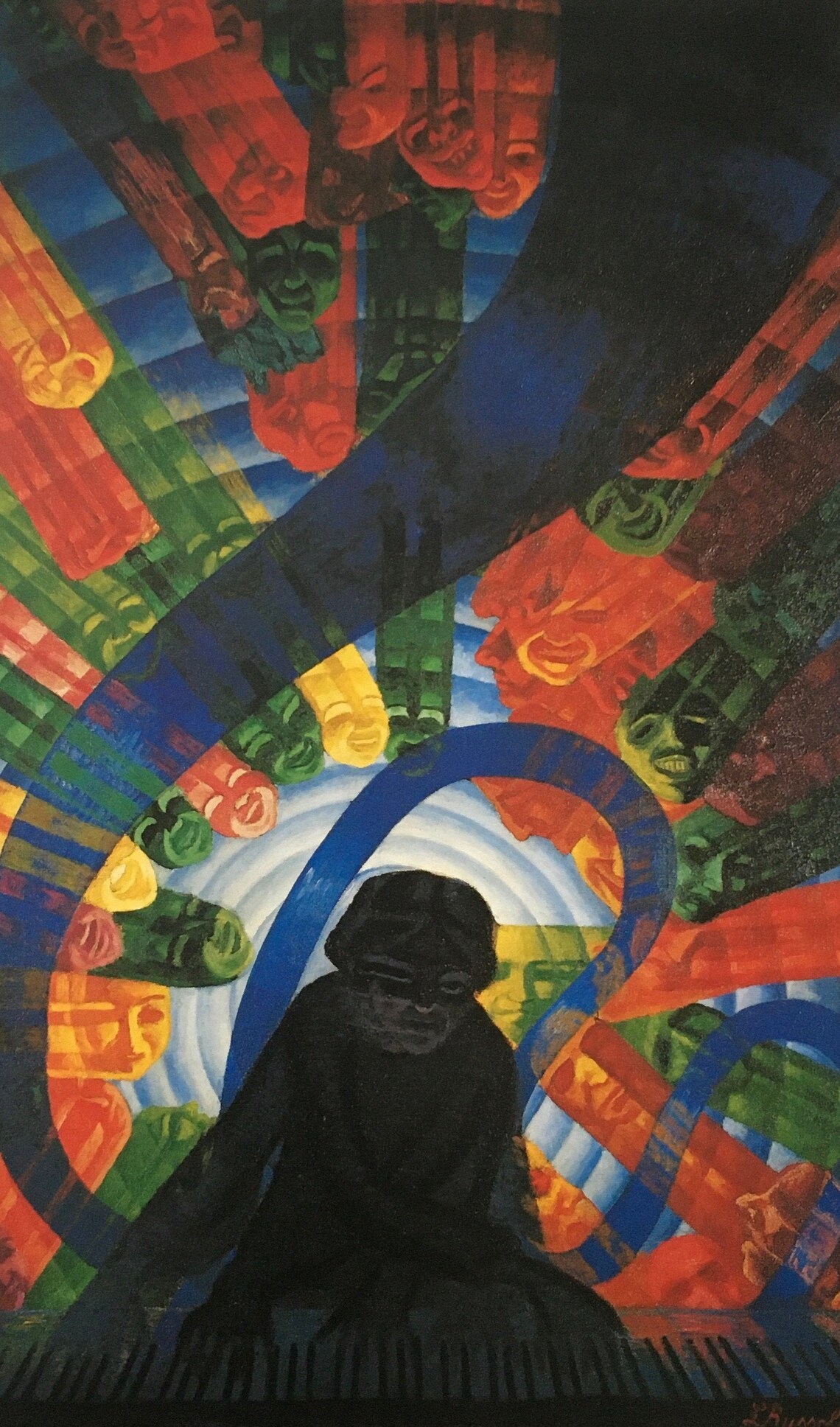 Original Vintage Print 1989 by Luigi Russolo. Music Musica | Etsy