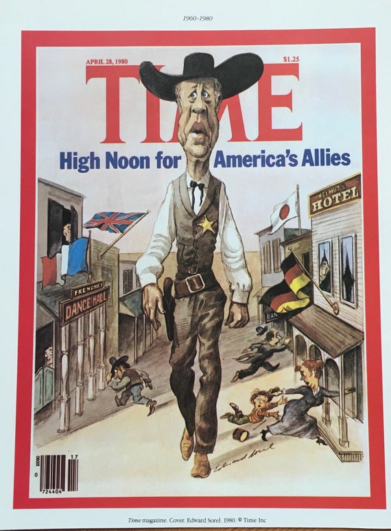 Original Vintage 1982 Advertising Print. Time Magazine Cover - Etsy