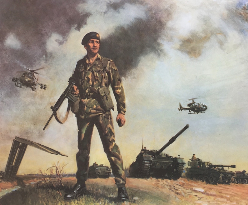 Original Vintage Print 1993 by Terence Cuneo British Painter. the Price ...