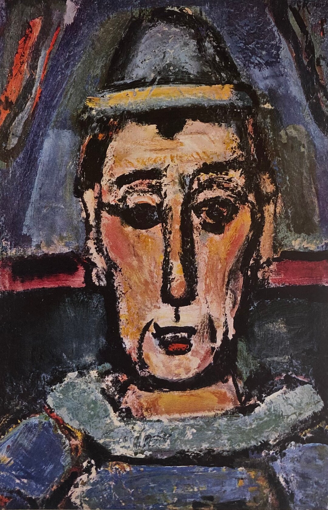 Original Vintage Print 1958 by Georges Rouault. the English Clown (1938 ...